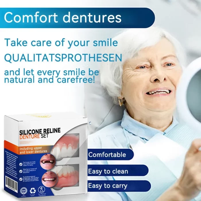 Oralhoe Silicone Reline Denture Set - Oralhoe